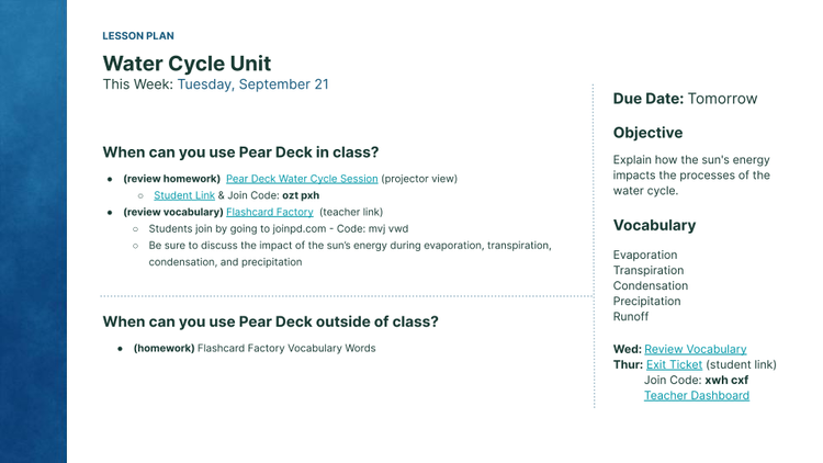 Lesson Planning With Pear Deck - Blog | Pear Deck